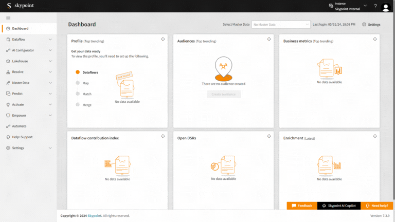 Getting Started - SkyPoint Modern Data Stack Platform - Developer Portal